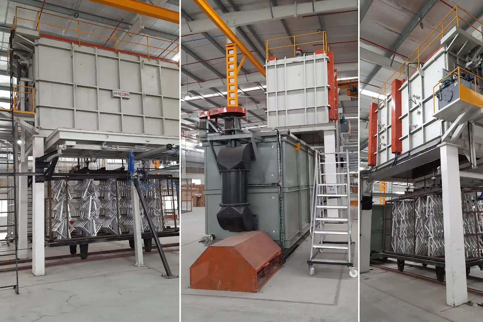 Drop bottom quench furnaces manufacturers in Dubai and Riyadh - Precons